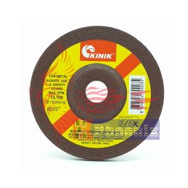 KINIK แผ่นเจียร เหล็ก 100x6x16 mm.